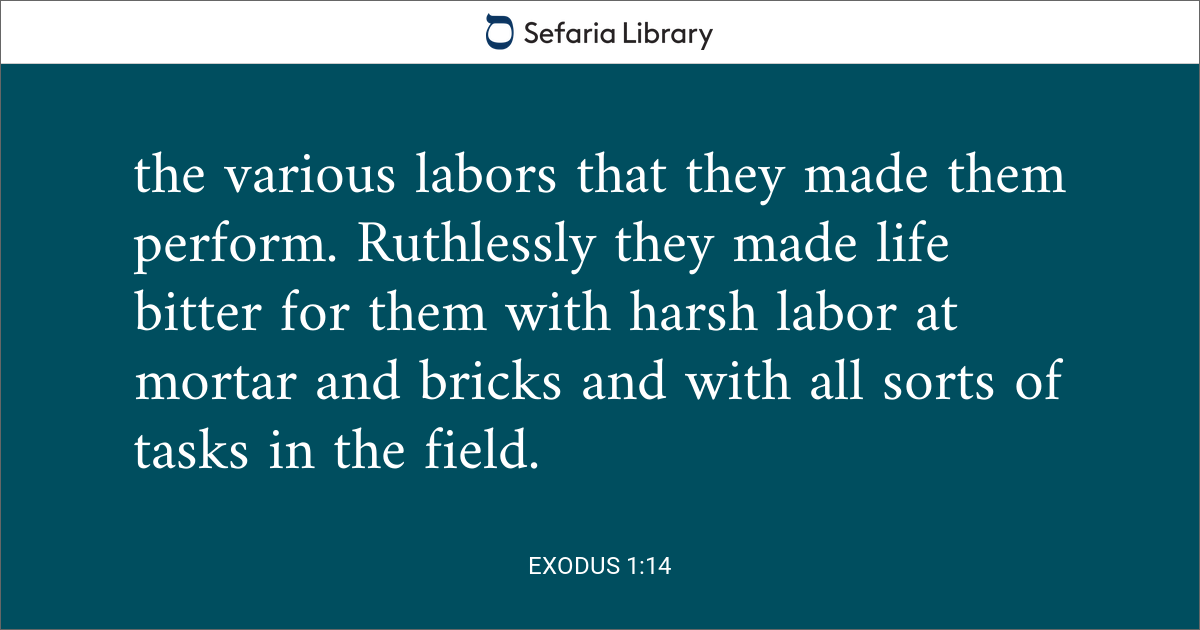 Exodus 1:14