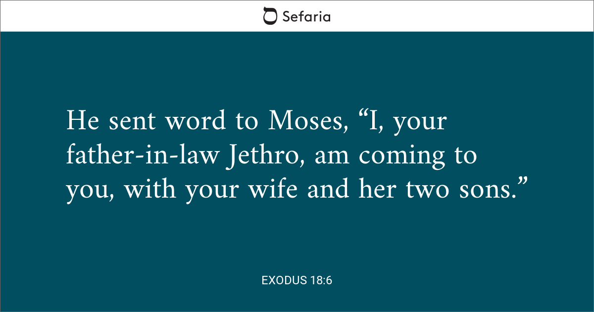 Exodus 18:6