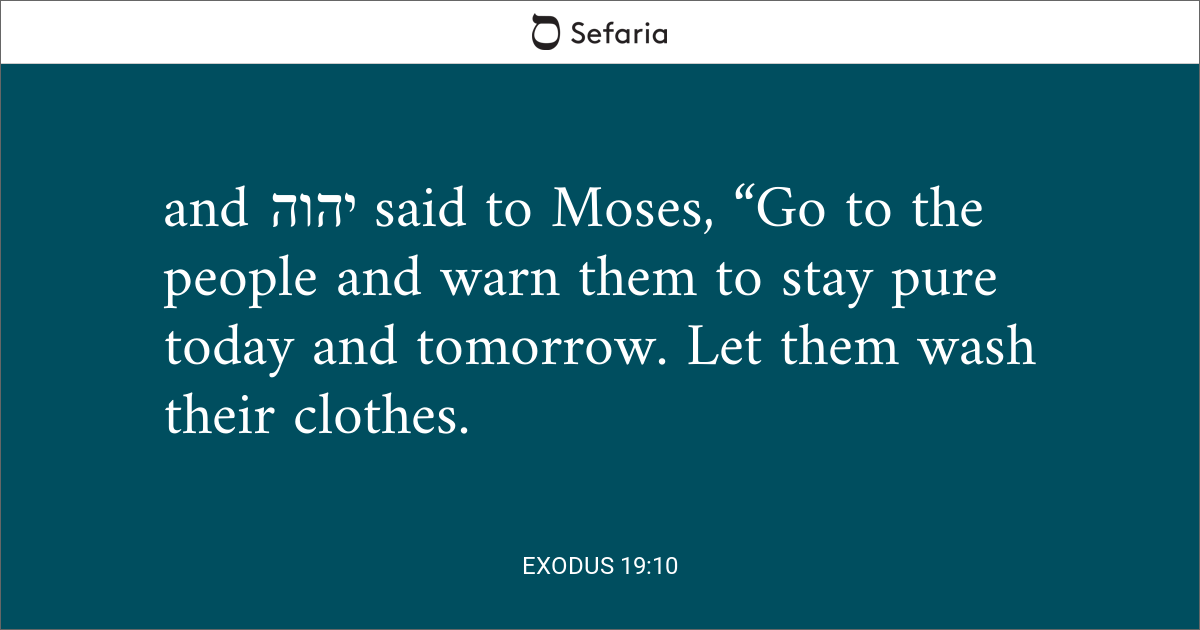 Exodus 19:10