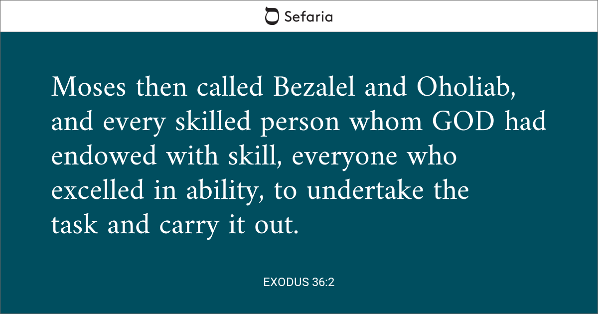 Exodus 36:2
