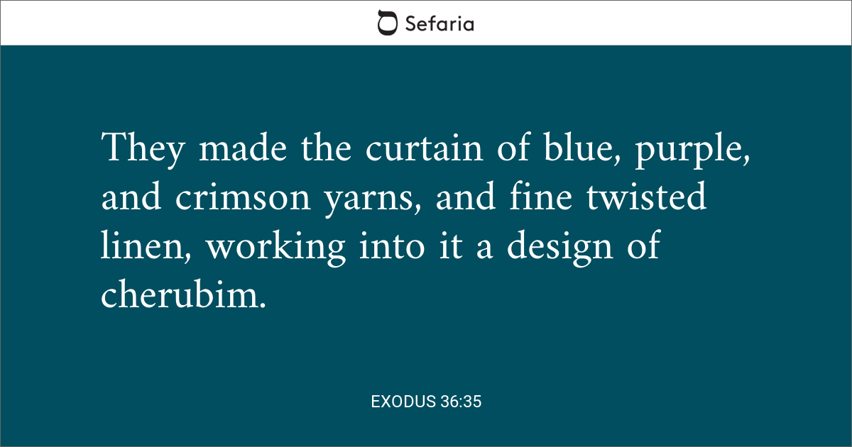 Exodus 36:35