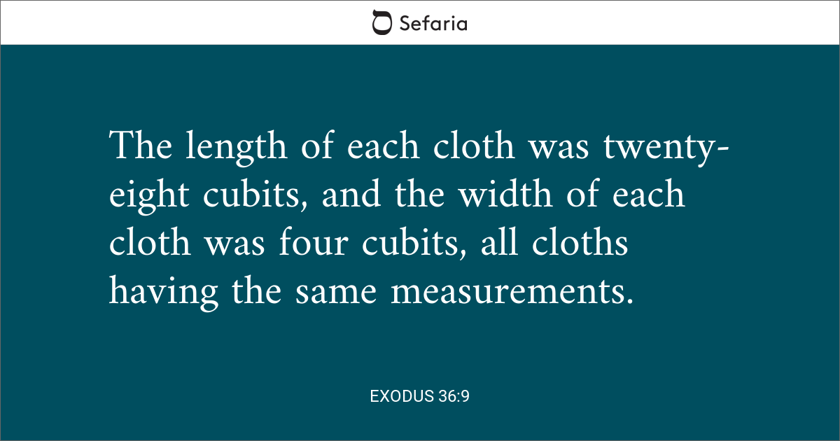 Exodus 36:9