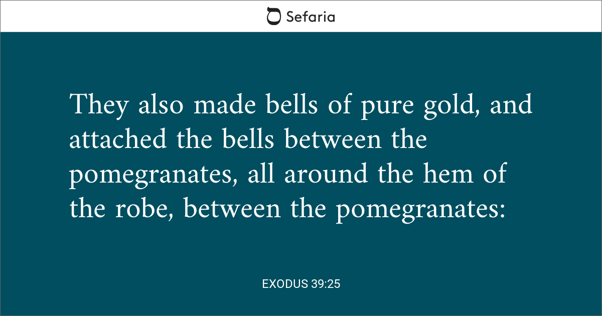 Exodus 39:25