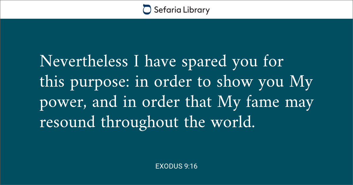 Exodus 9:16