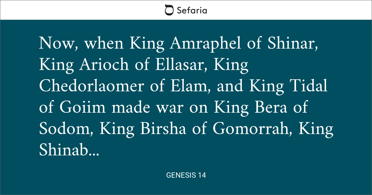 Genesis 14