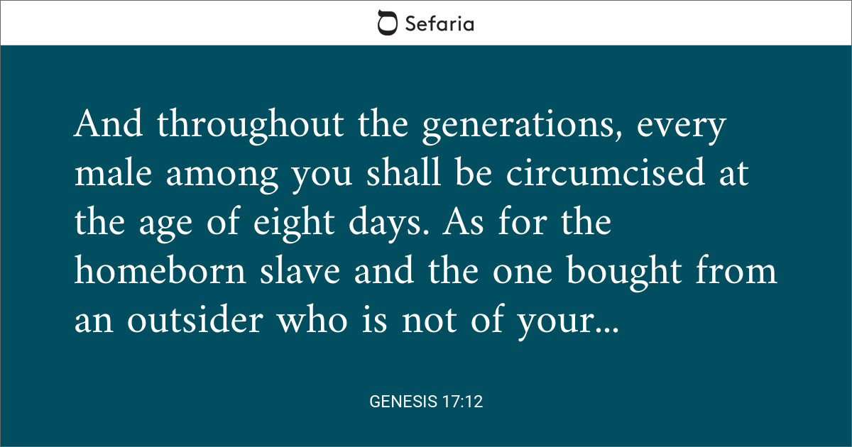 Genesis 17:12