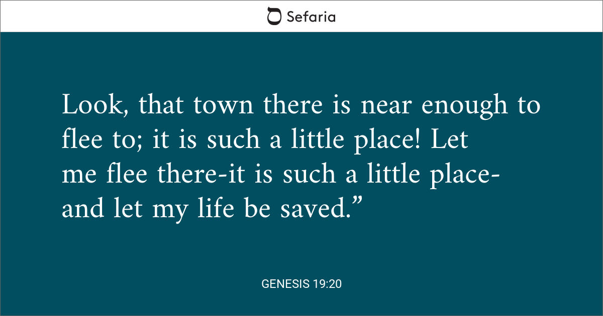 Genesis 19:20