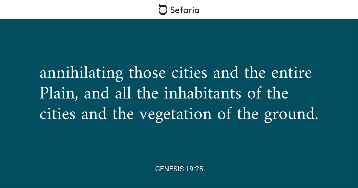 Genesis 19:25