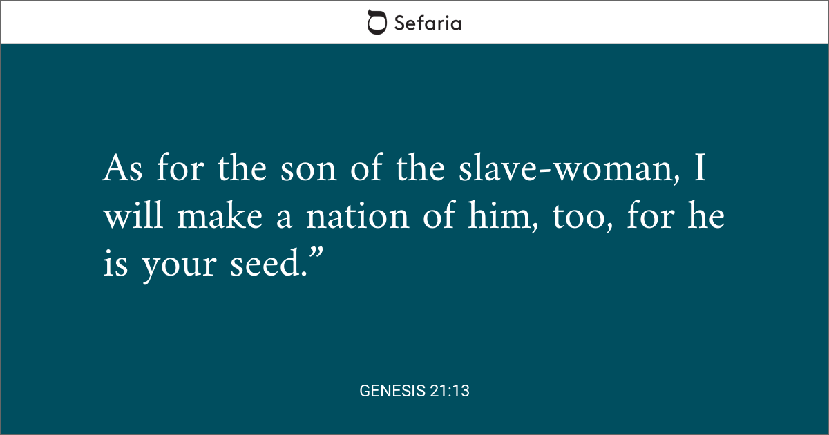 Genesis 21:13