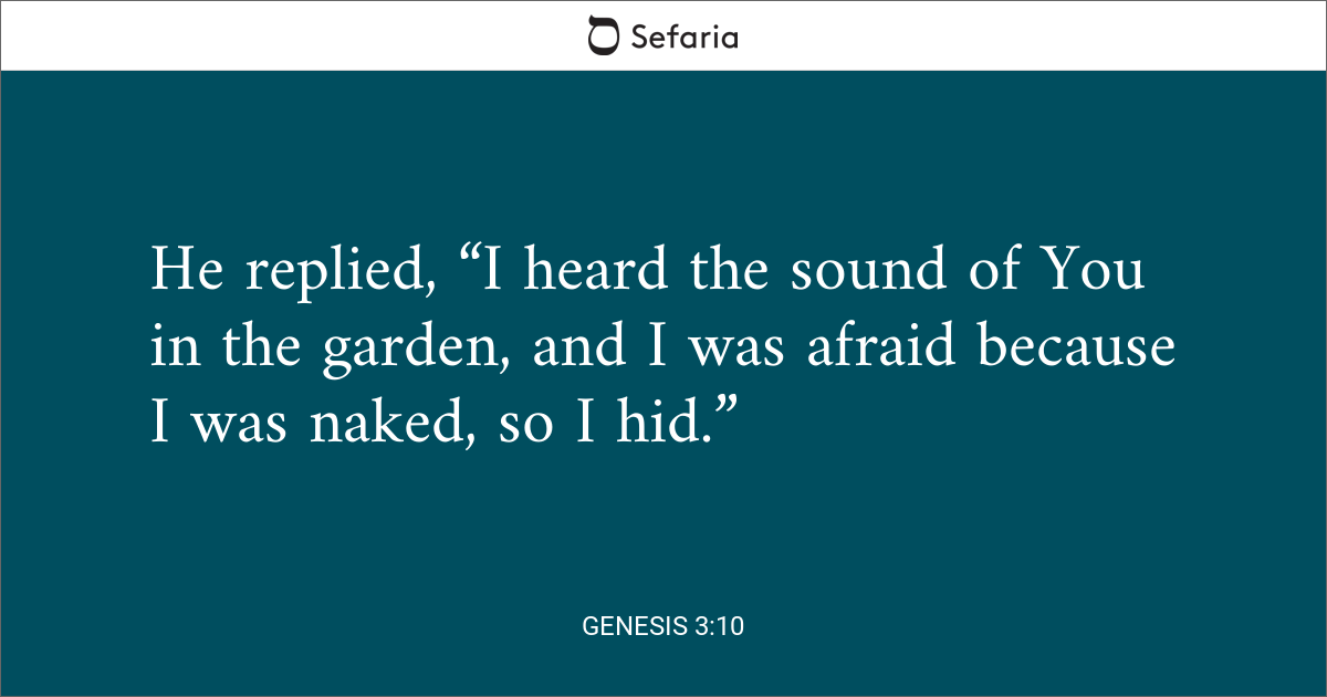 Genesis 3:10