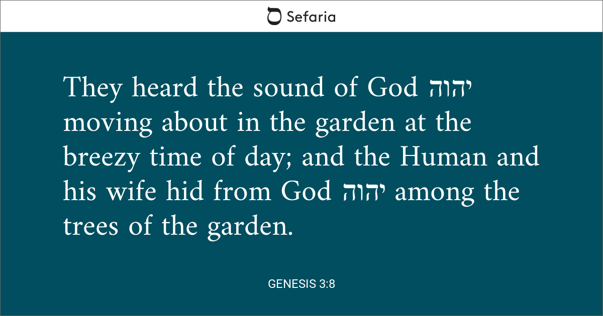 Genesis 3:8