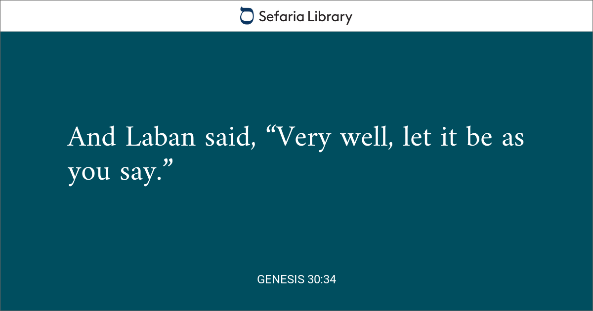 Genesis 30:34