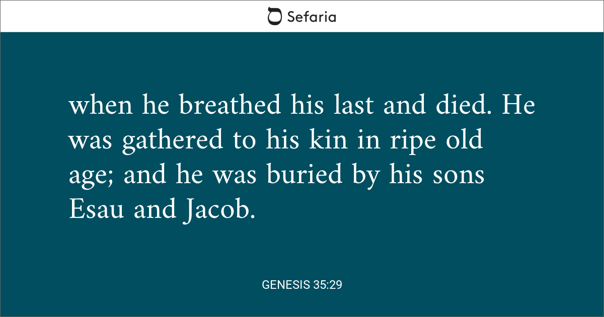 Genesis 35:29