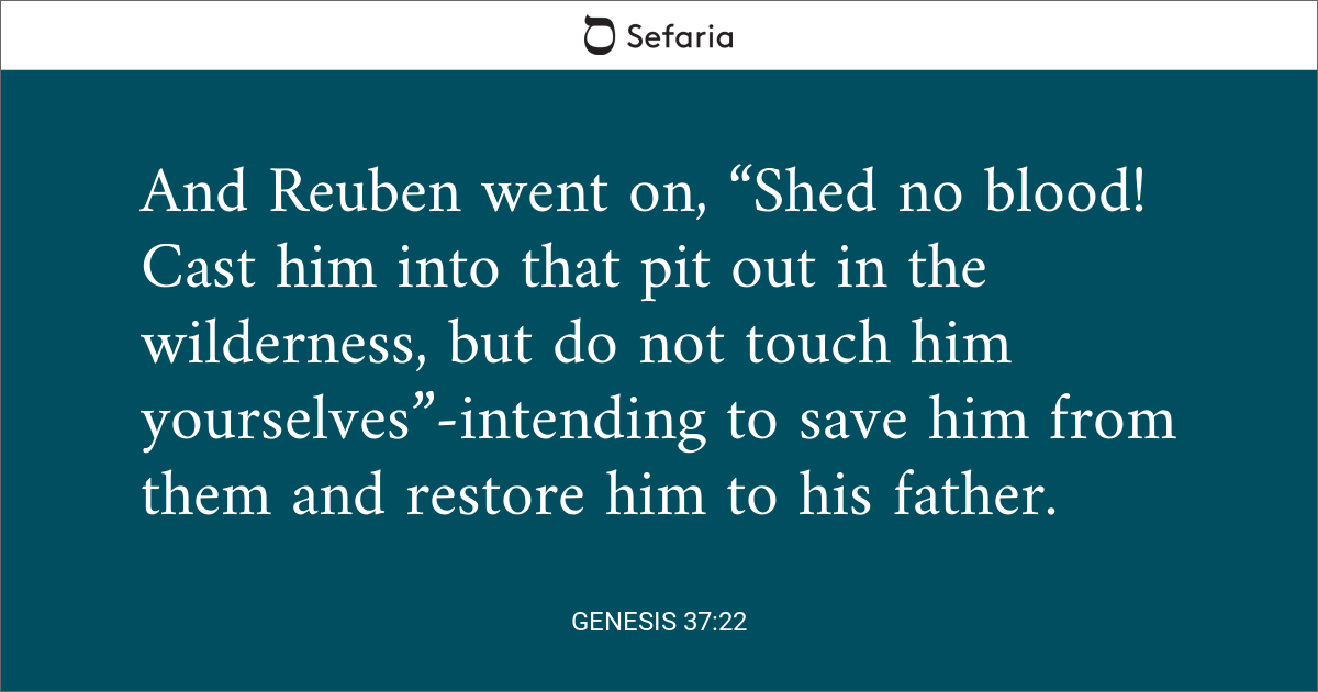Genesis 37:22