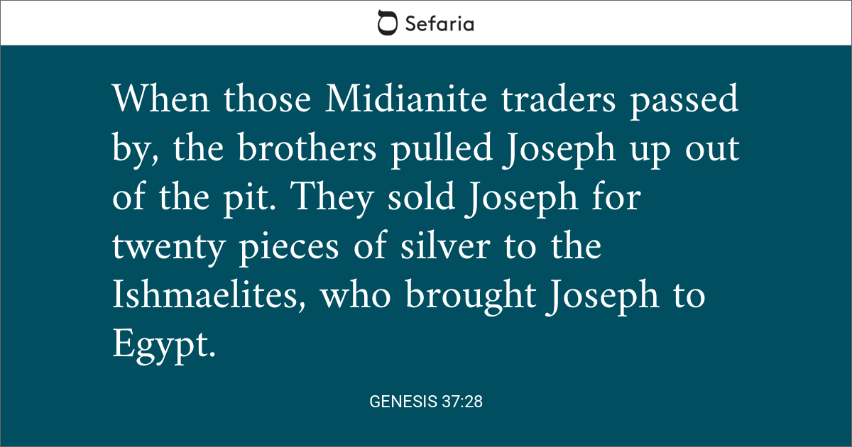 Genesis 37:28