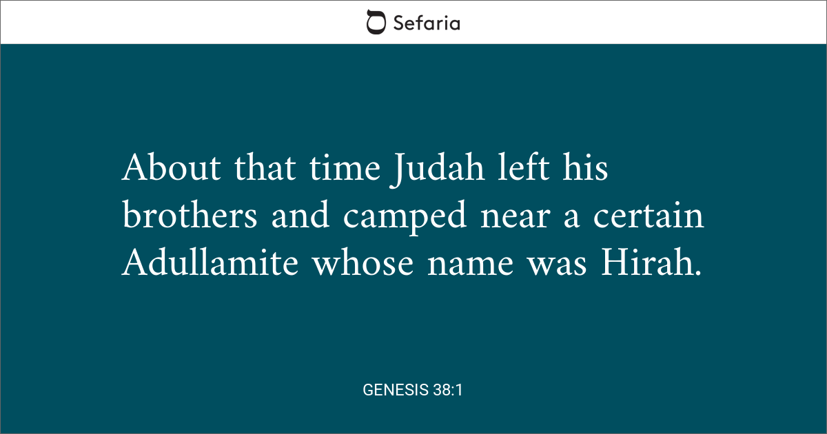 Genesis 38:1