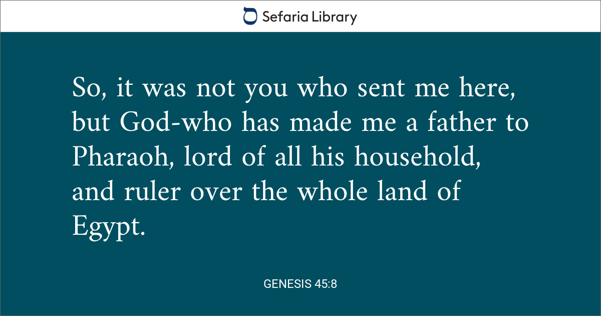 Genesis 45:8