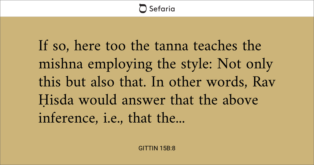 Gittin 15b:8