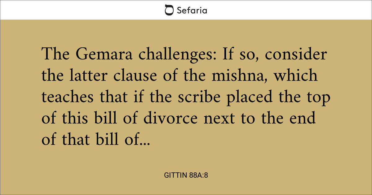 Gittin 88a:8