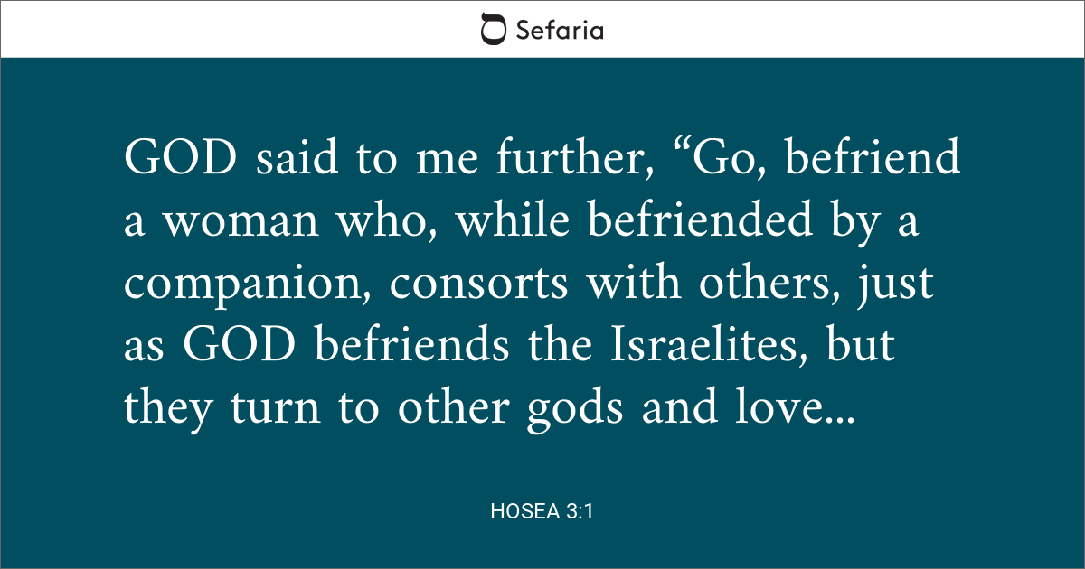 Hosea 3:1