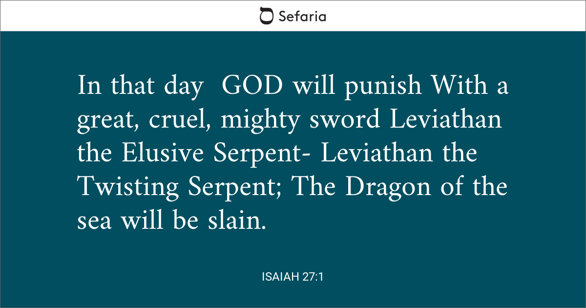 Isaiah 27:1