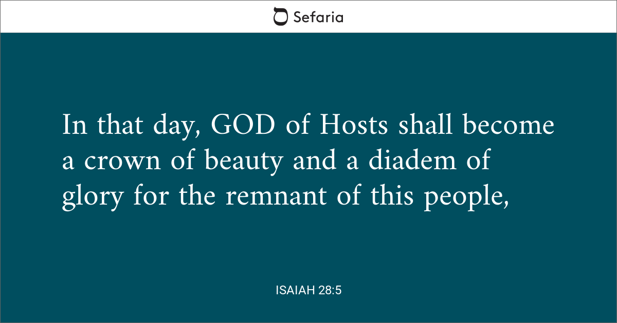 Isaiah 28:5