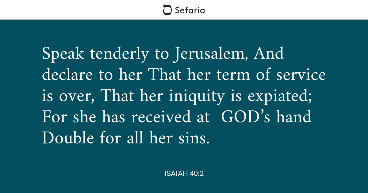 Isaiah 40:2