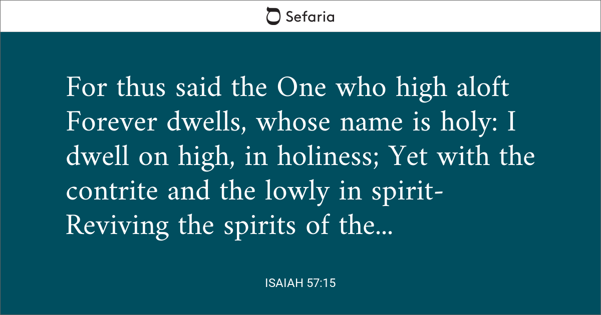 Isaiah 57:15