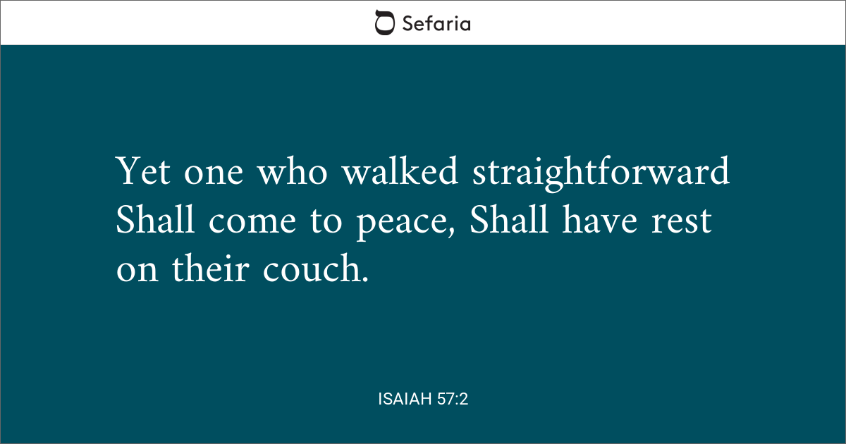Isaiah 57:2