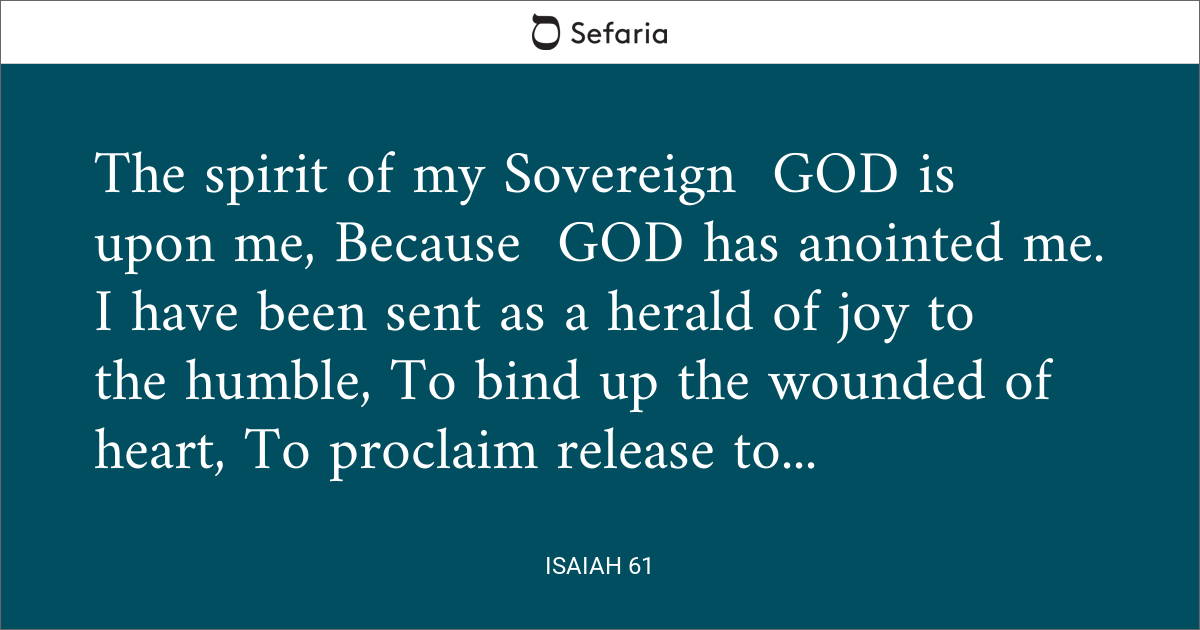 Isaiah 61