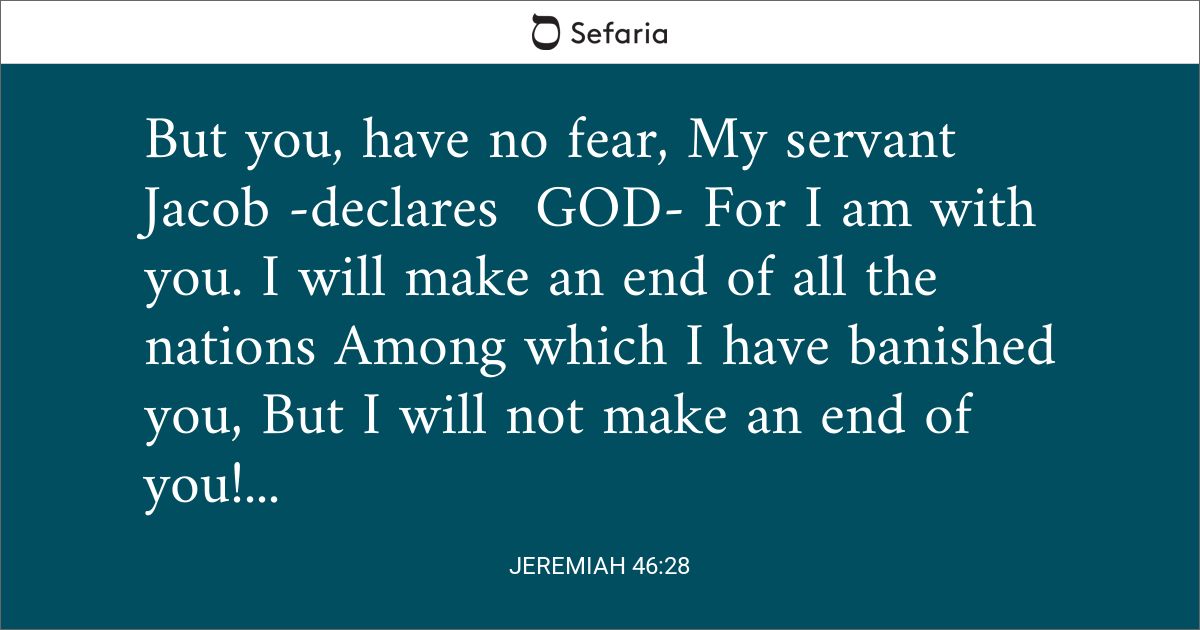 Jeremiah 46:28
