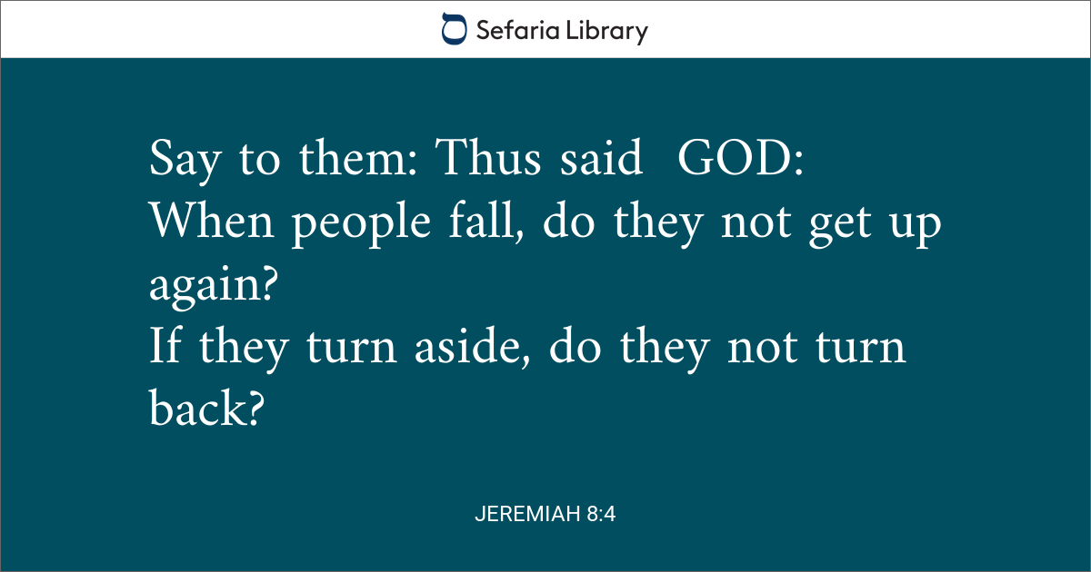 Jeremiah 8:4
