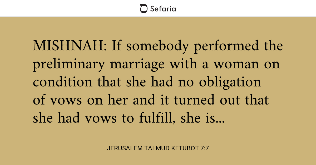 Jerusalem Talmud Ketubot 7:7
