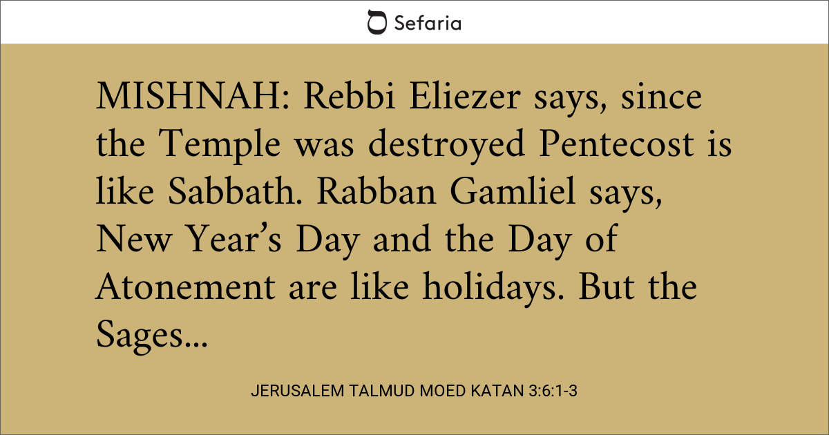 Jerusalem Talmud Moed Katan 3:6:1-3