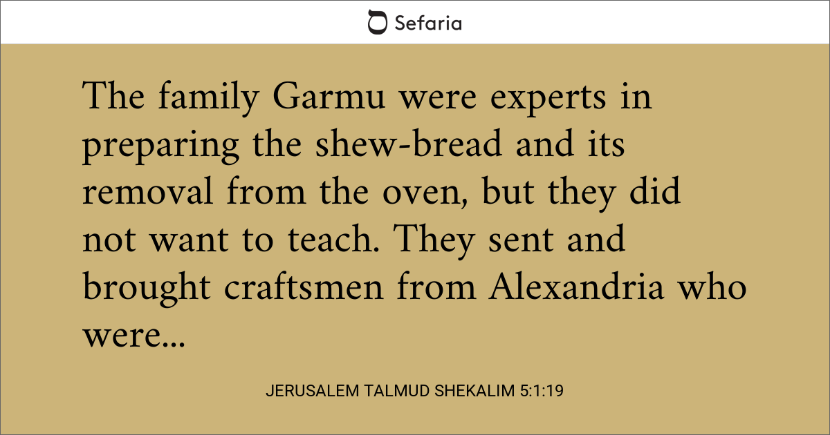 Jerusalem Talmud Shekalim 5:1:19