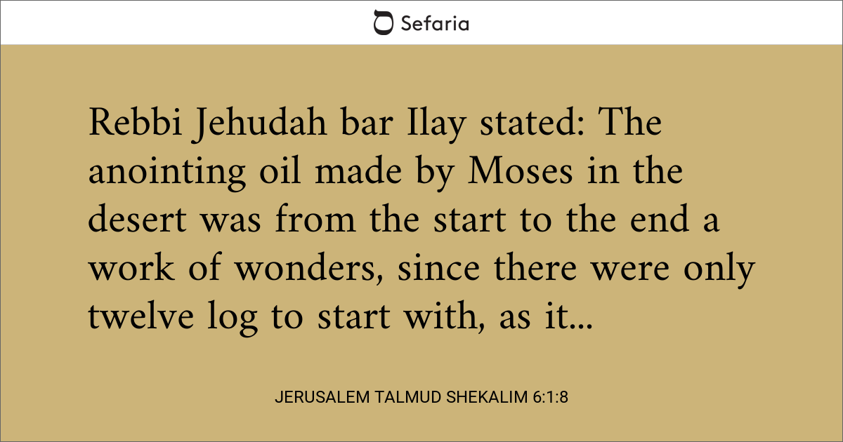 Jerusalem Talmud Shekalim 6:1:8