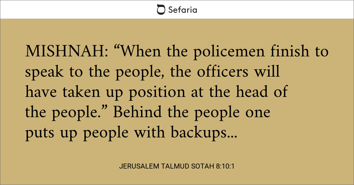 Jerusalem Talmud Sotah 8:10:1
