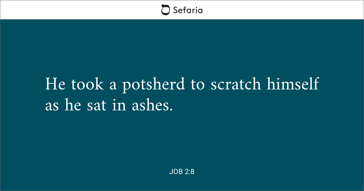 Job 2:8