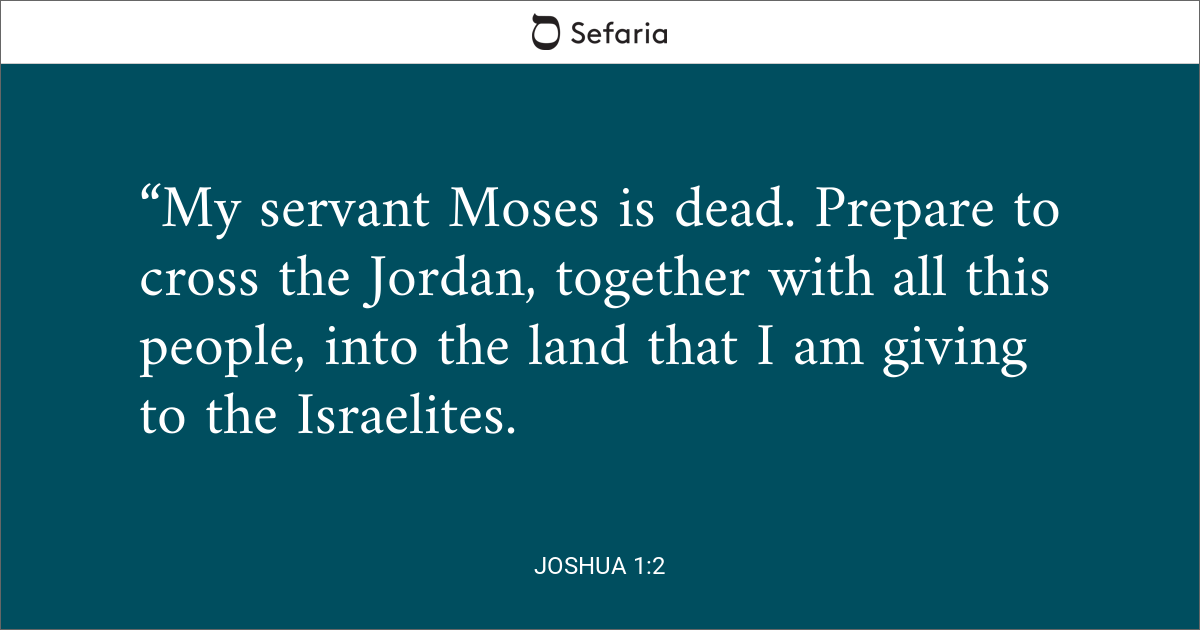 Joshua 1:2