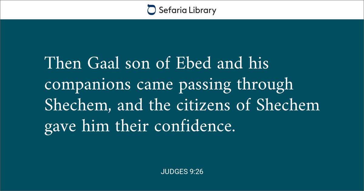 Judges 9:26