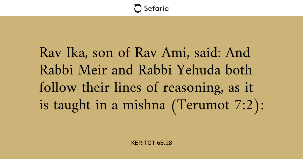 Keritot 6b:28