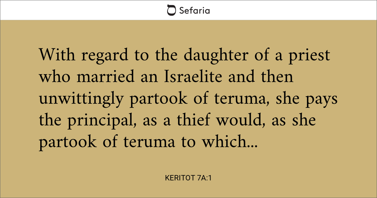 Keritot 7a:1