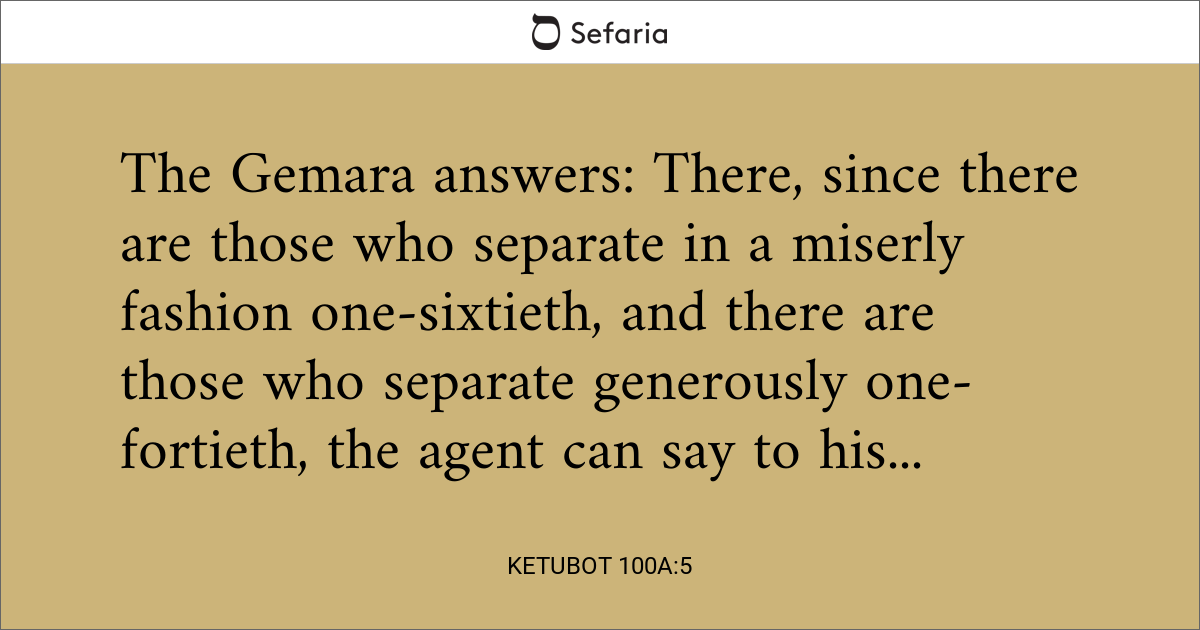 Ketubot 100a:5