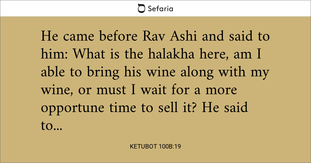 Ketubot 100b:19