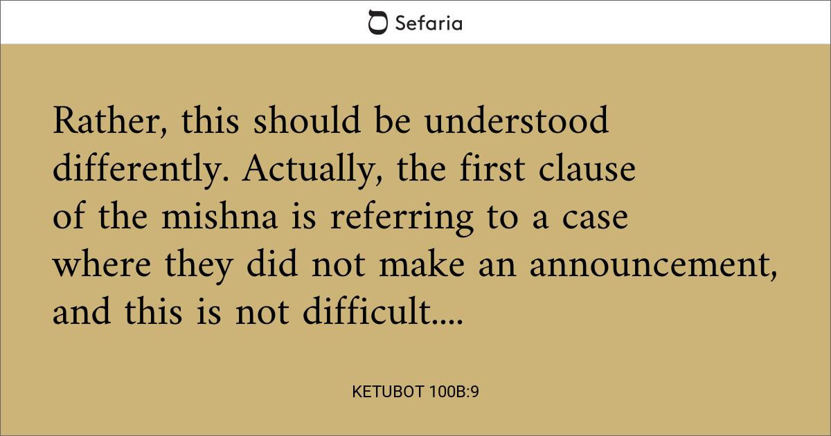 Ketubot 100b:9