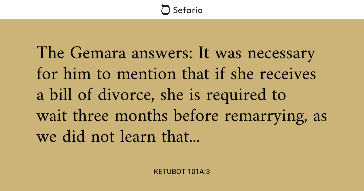 Ketubot 101a:3