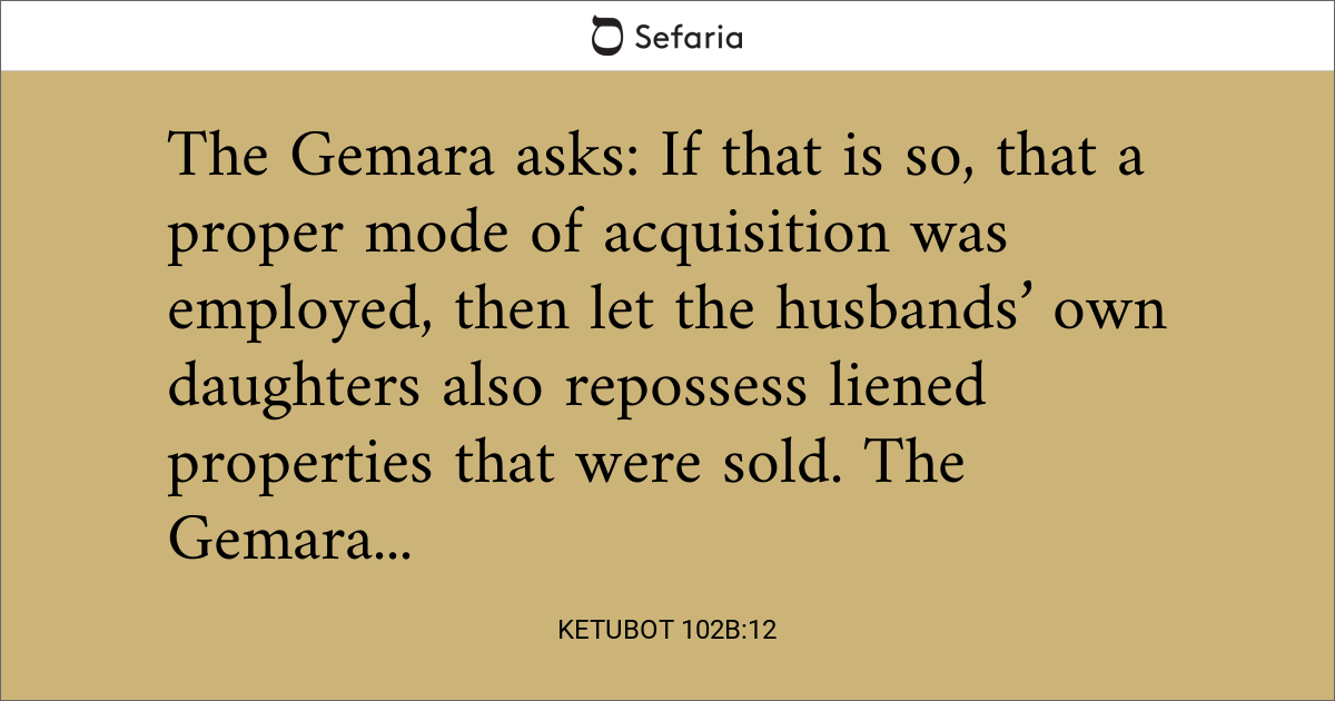 Ketubot 102b:12