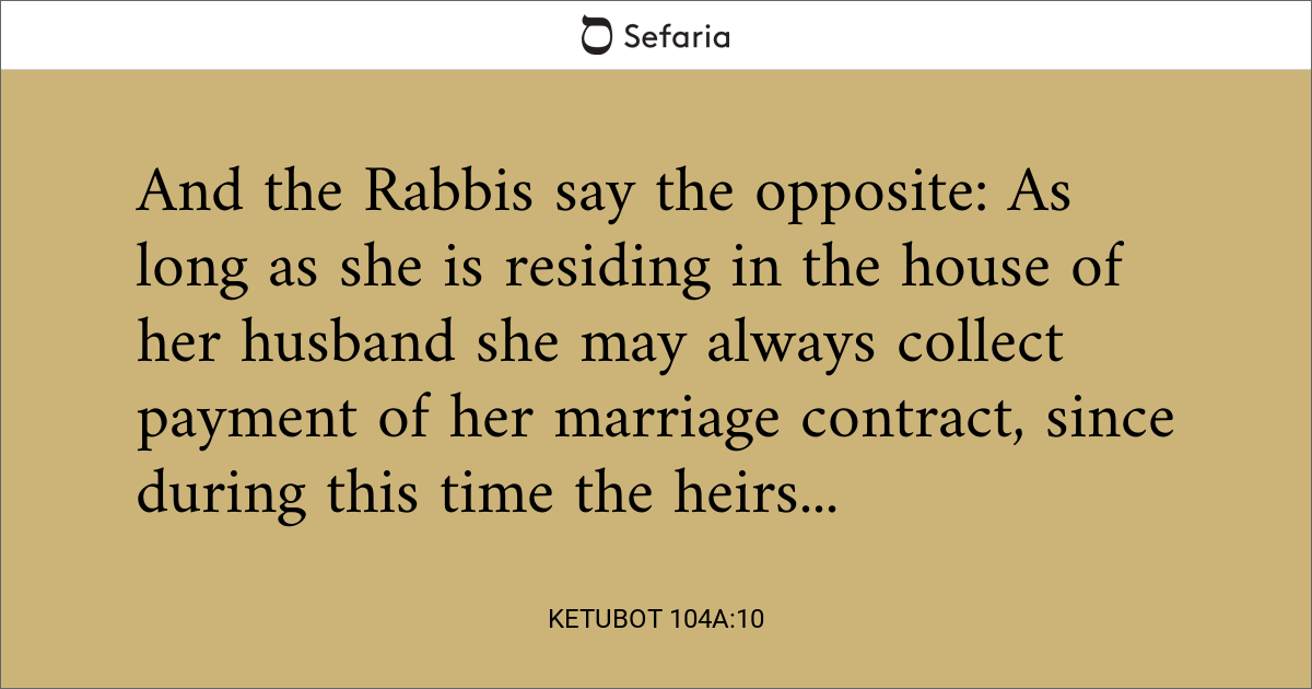 Ketubot 104a:10