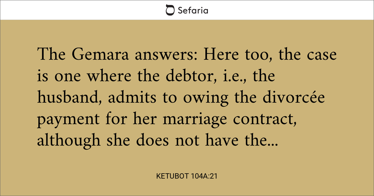 Ketubot 104a:21