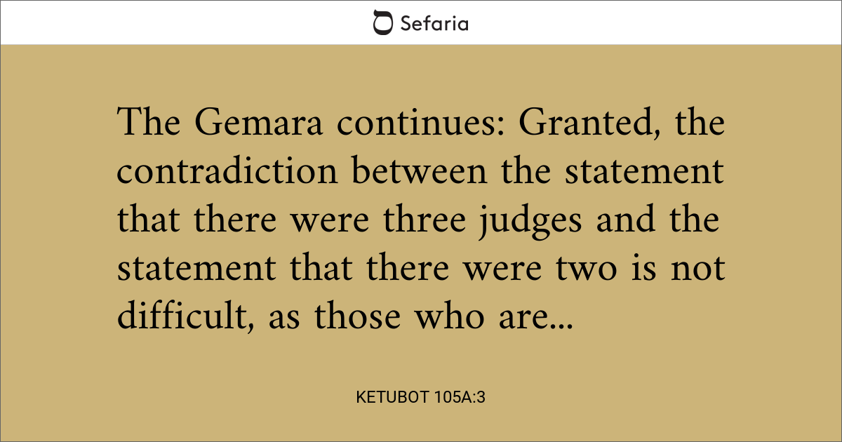 Ketubot 105a:3
